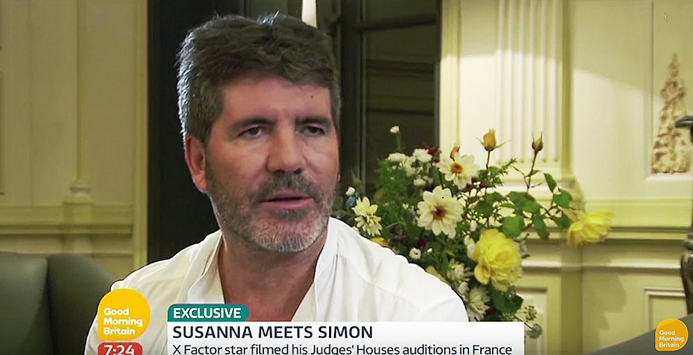 VIDEO: Simon Cowell on Good Morning Britain. | Just Simon Cowell