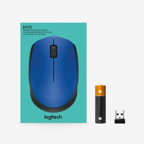 Mouse Logitech M170 Inalámbrico USB 1000 DPI | TecnoPlusgt