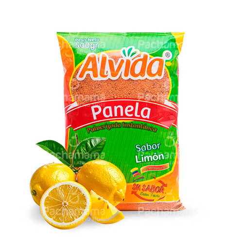 Panela en polvo Limon – Lemon Flavoured Cane Sugar | Pachamama Latino Store