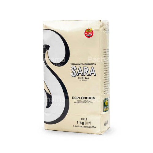 Yerba Mate Sara Esplendida 1Kg | Pachamama Latino Store