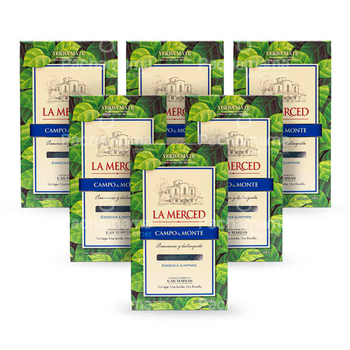 La Merced Campo & Monte Yerba Mate – 6-Pack (3kg) | Pachamama Latino Store