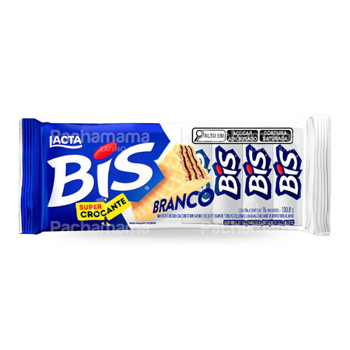 Bis White Wafer Cookies 100g – White Chocolate (16 Units) | Pachamama ...