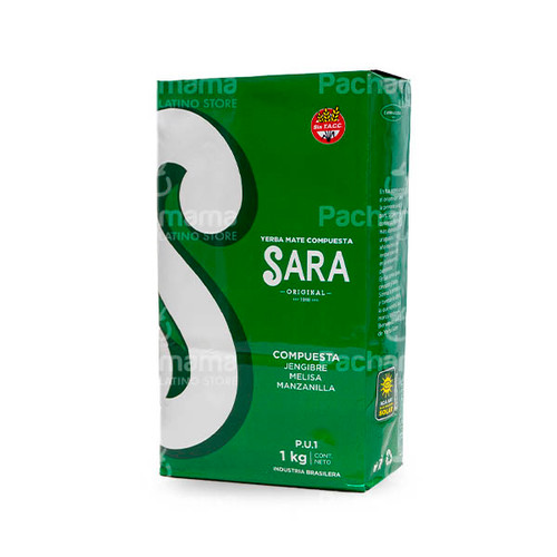 Yerba Mate Sara Compuesta 1kg | Pachamama Latino Store