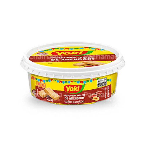 Yoki Peanut Pacoquinha 352g (Pack of 16 units) | Pachamama Latino Store