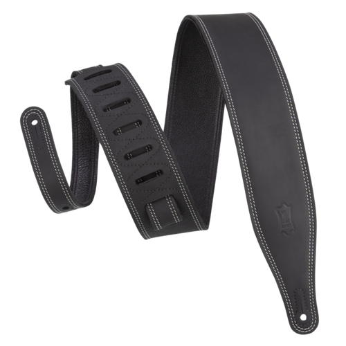 Strap cuero 2.5" Cuero premium Gris - Levy's Leathers | The Beat Music ...