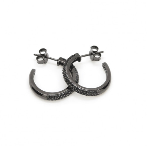 Aros negros | JOYERÍA OYARZÁBAL