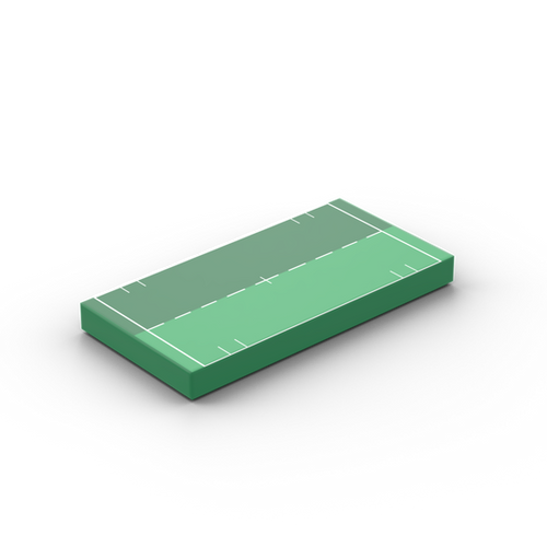 Rugby Pitch Tile | Bricks in a Bag