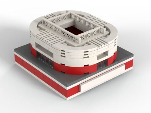 The home of Arsenal - The Emirates made in Lego | Bricks in a Bag