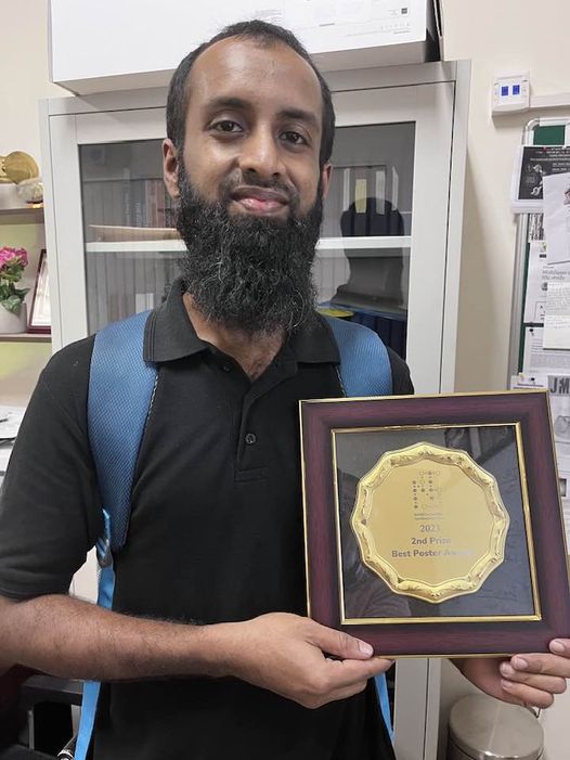 Congratulations Abdur!Abdur Rasheed, PhD student won second prize in ...