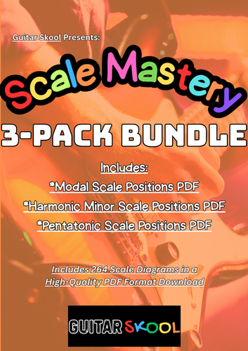 Scale Mastery 3-Pack Bundle | Guitar Skool