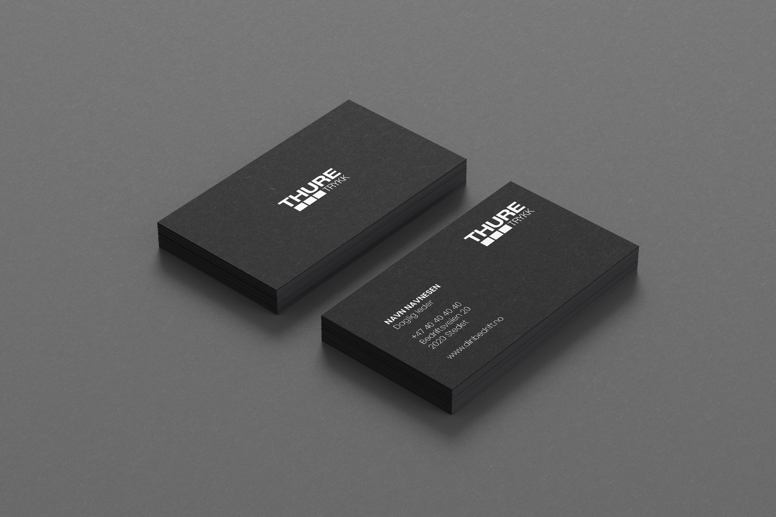 Visittkort | Thure Trykk