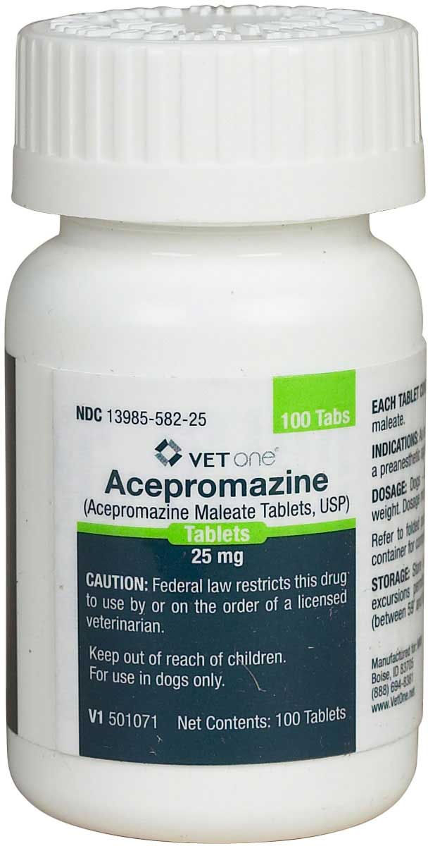 Acepromazine 25mg Tablets 100ct | Petaluma Equine