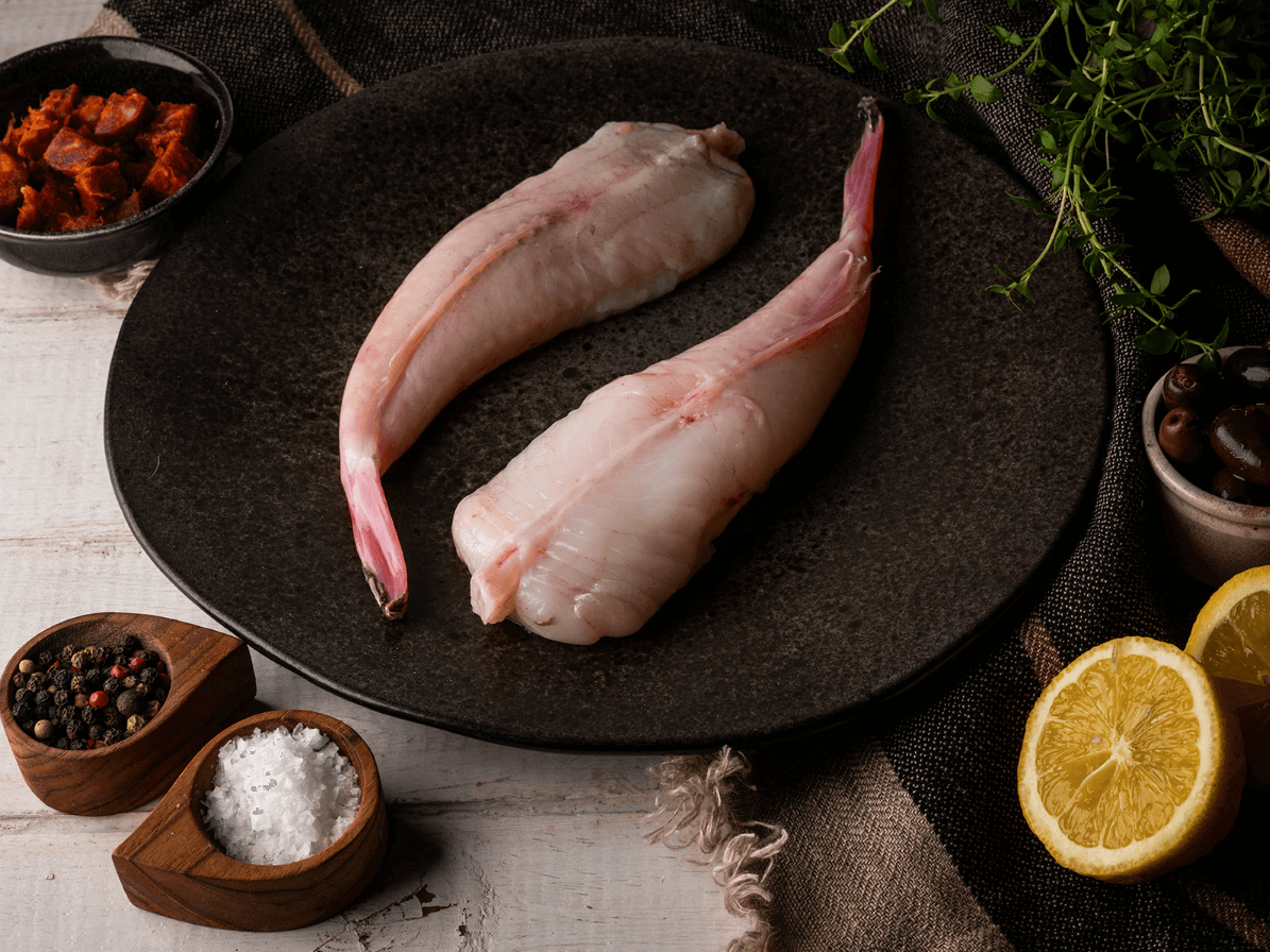 Monkfish Tails Whole Wild 170-200g - Fresh