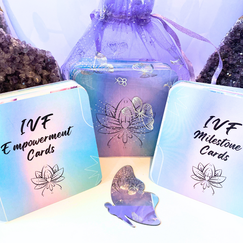 ~ BADASS BUNDLE ~ IVF Empowerment & IVF Milestone Cards | Embrace ...