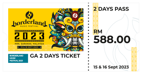 GA-GENERAL ADMISSION TICKET | Borderland Asia