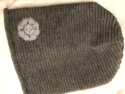 embroidered logo slouching beanie | MHD