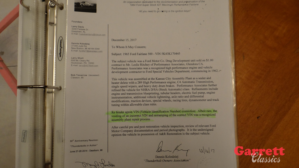 1965 Ford Fairlane 500