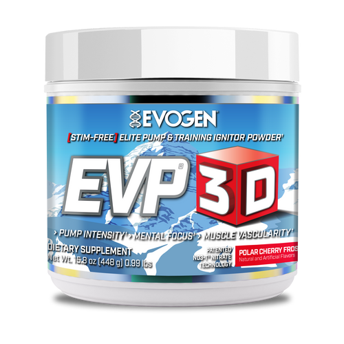 EVP-3D Non-Stim Pre-Workout | evogen nutrition