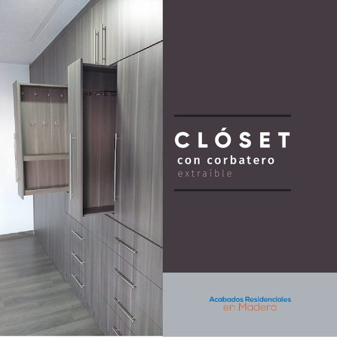 Catálogo de Closets y Vestidores de ARM Puebla