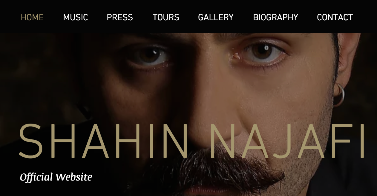 Shahin Najafi | Official Website
