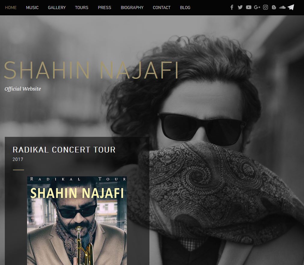 Shahin Najafi | Official Website