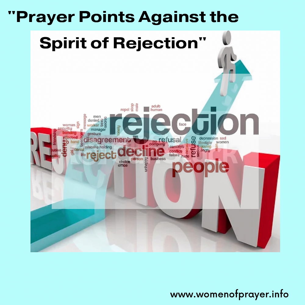 45 Prayer Points Against the Spirit of Rejection