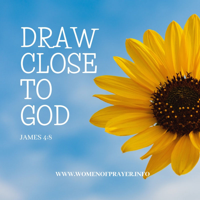Prayer is a time to draw closer to God.