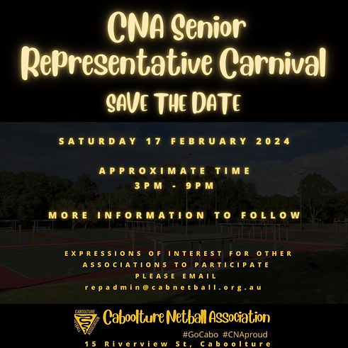 Senior Rep Carnival | Caboolture Netball