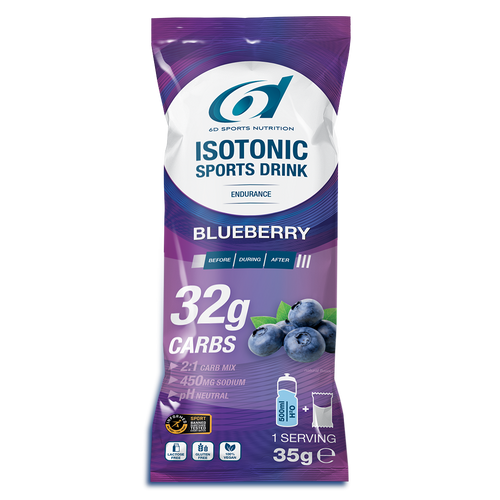 6d Isotonic Sports Drink Unidose - Blueberry | Lo-Pharma