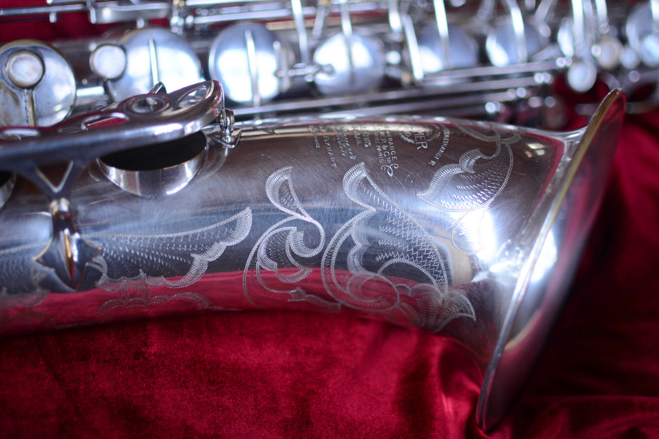 1954 Selmer Super Balanced Silver Tenor Saxophone | Sax-Shop.com