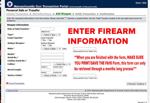 How to Fill out an FA10 Form in Massachusetts | Bay State Surplus