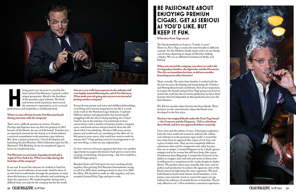 Cigar Magazine | DRoberts Portfolio