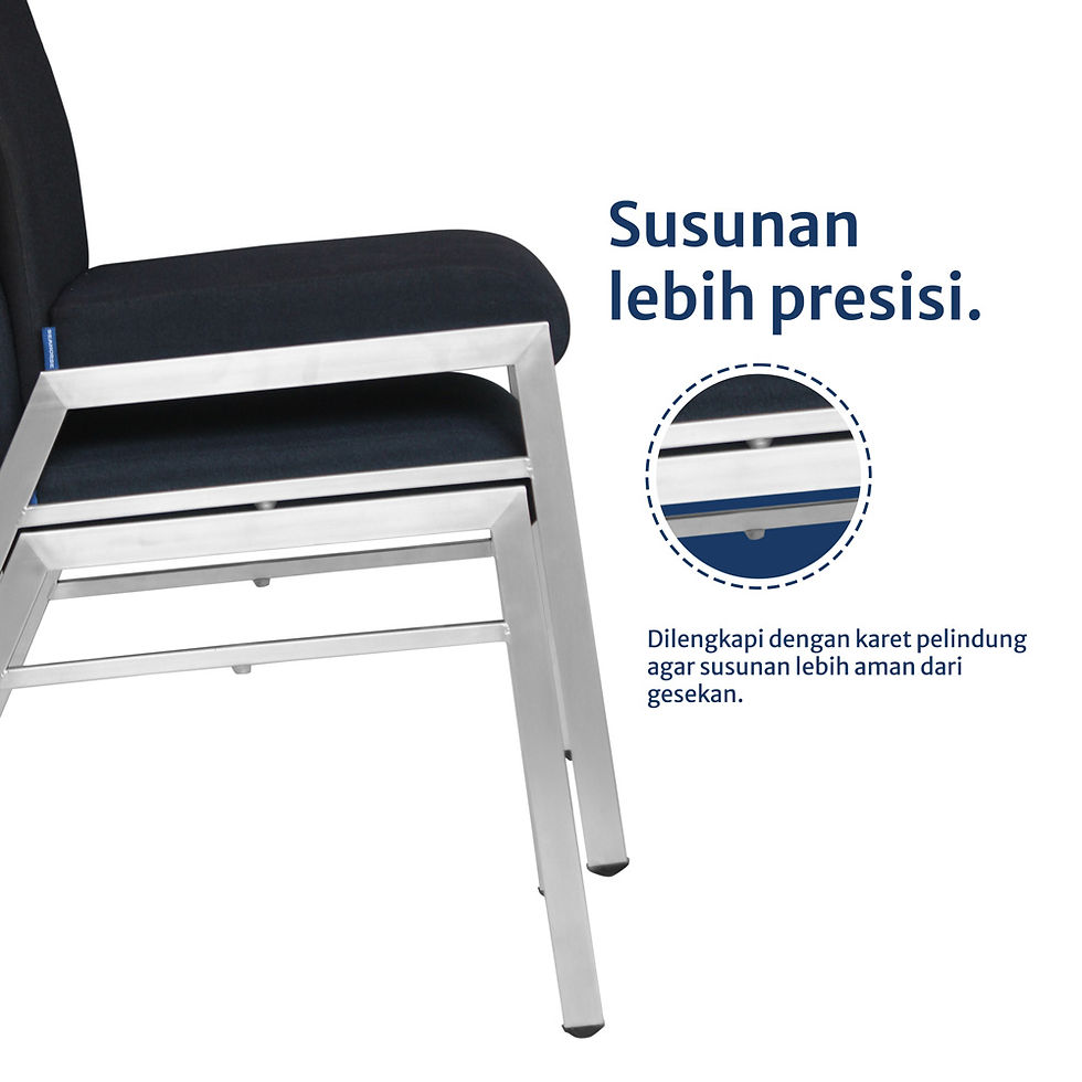 Kursi Makan Milano Stainless | Multimo Furniture