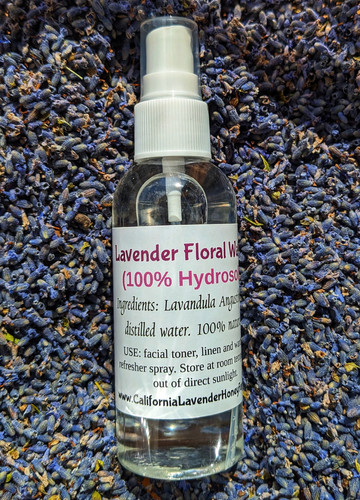 Lavender Floral Water, 80 ml | Lavender Honey Farm