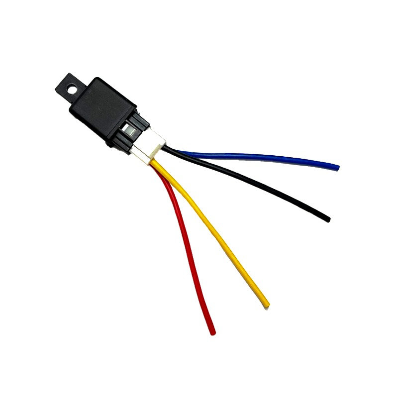 4 pole relay socket DC24V