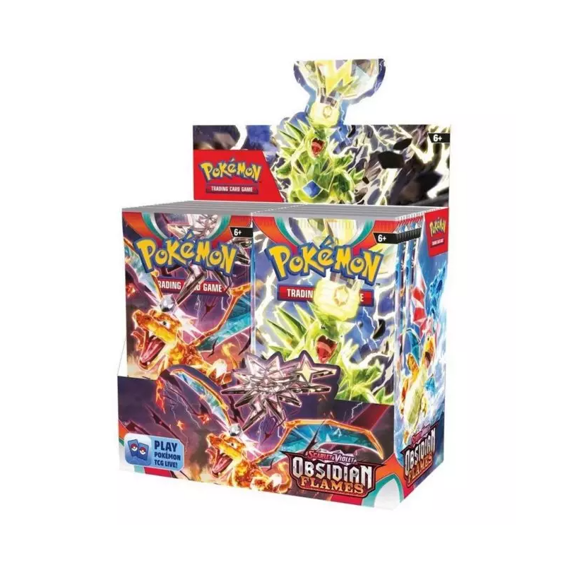 Pokémon Obsidian Flammen Display Booster Box - Deutsch | CrazyCardsEU