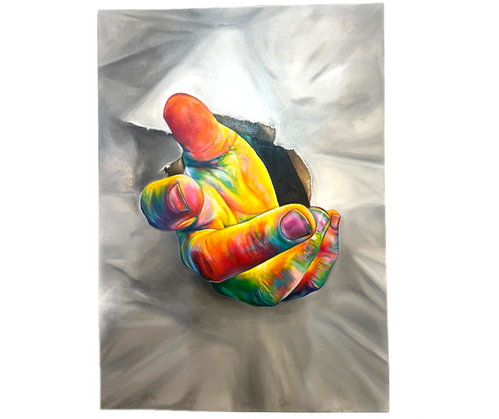 PITU | Come With Me | Original oil Painting | MIO Store FIRENZE