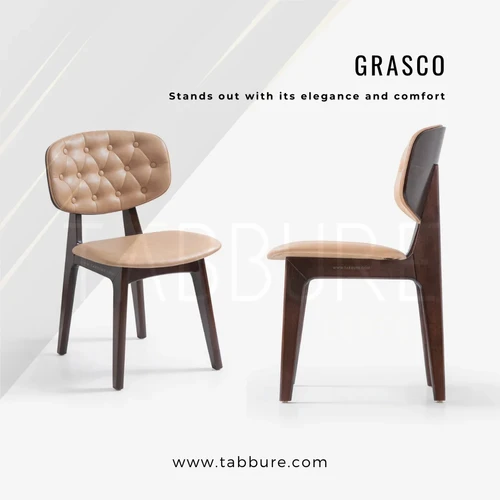 Grasco Ahşap Sandalye | Tabbure Concept
