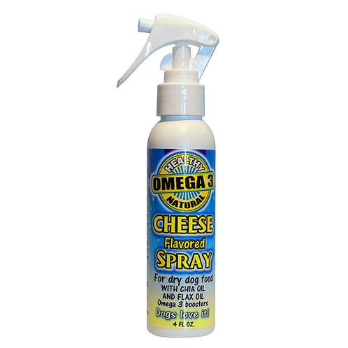 CHEESE FLAVOR OMEGA 3 SPRAY 4 oz | flavoredsprays