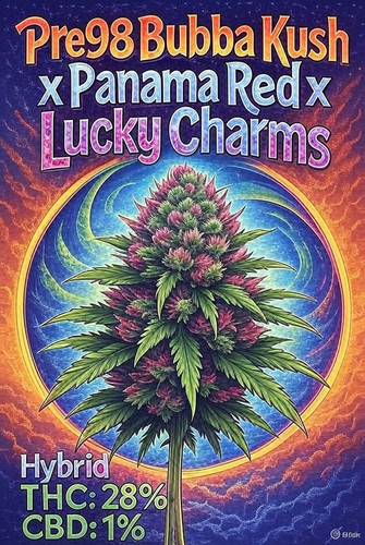 Pre98 Bubba Kush x Panama Red) x Lucky Charms | Landrace Bureau