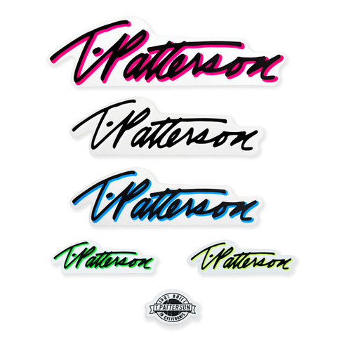 STICKER/DECALS *5 pack | t-patterson