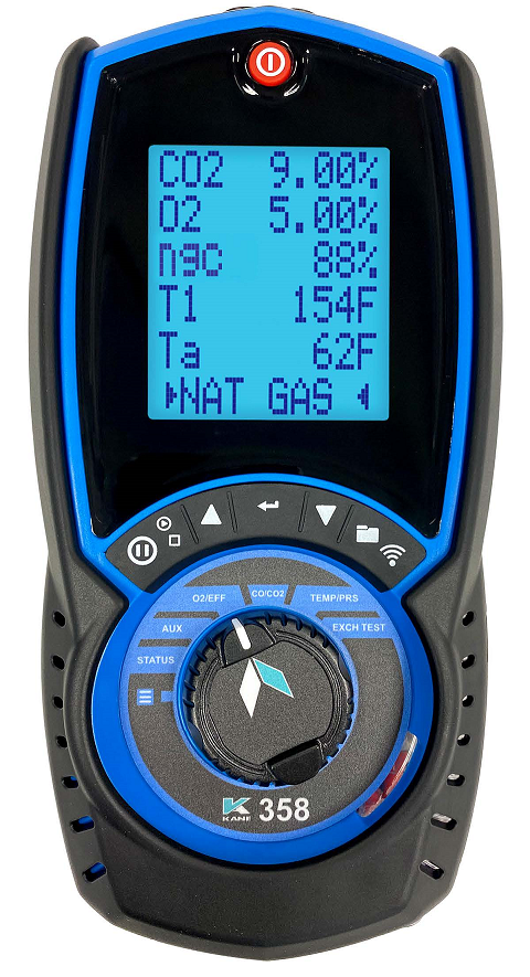 KANE358 - Flue Gas Analyzer