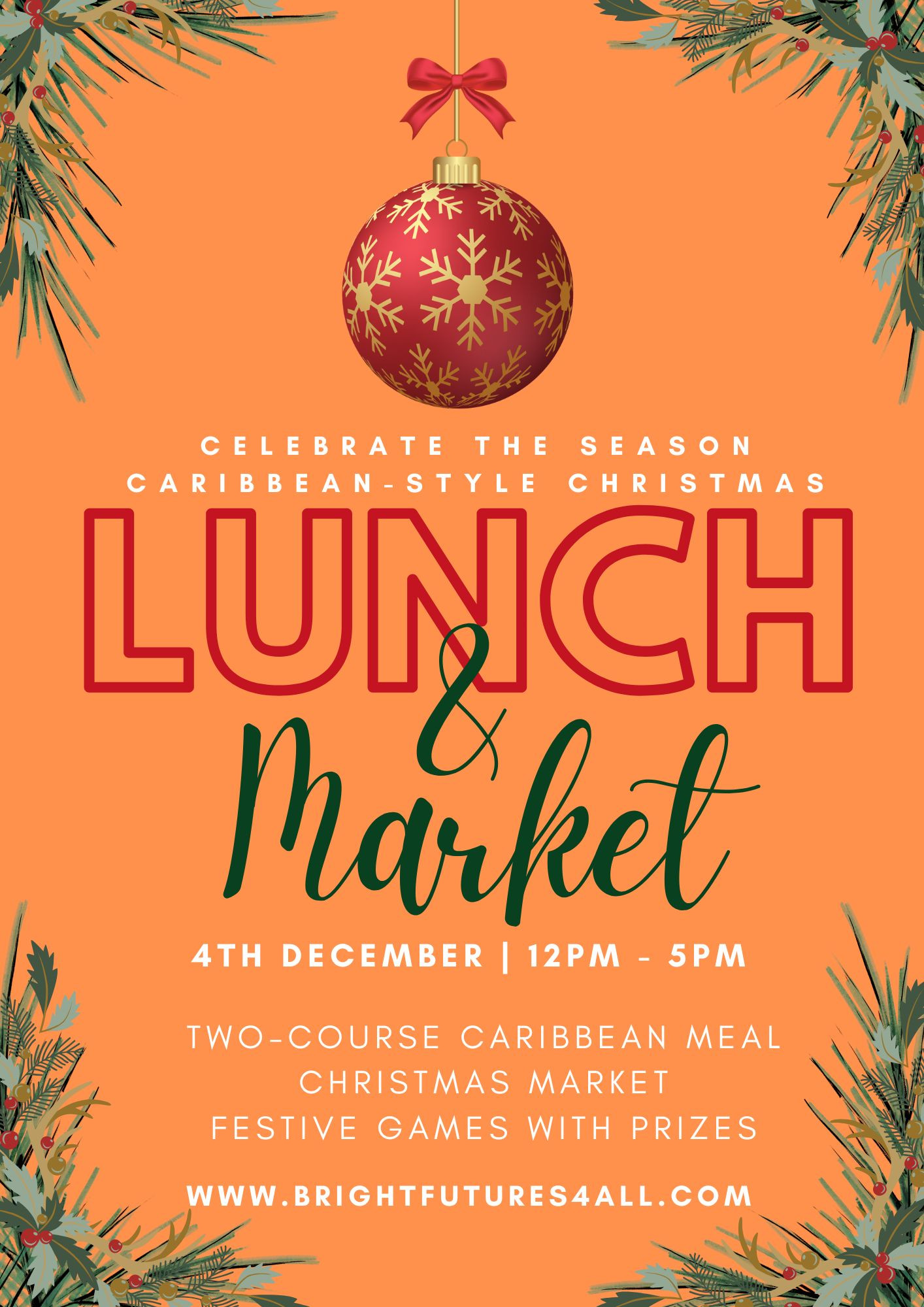 Caribbean Christmas Market & Luncheon in Croydon | Bright Futures 4 All ...
