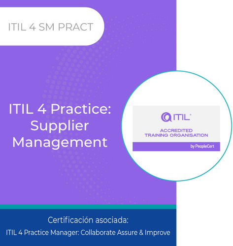 ITIL 4 SM PRACT | ITIL 4 Practice: Supplier Management | Netec