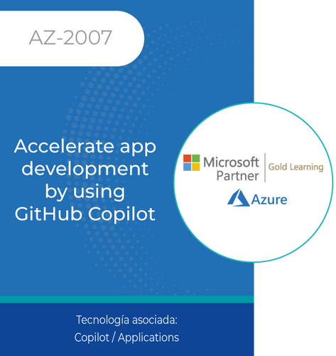 AZ-2007 | Accelerate app development by using GitHub Copilot | Netec