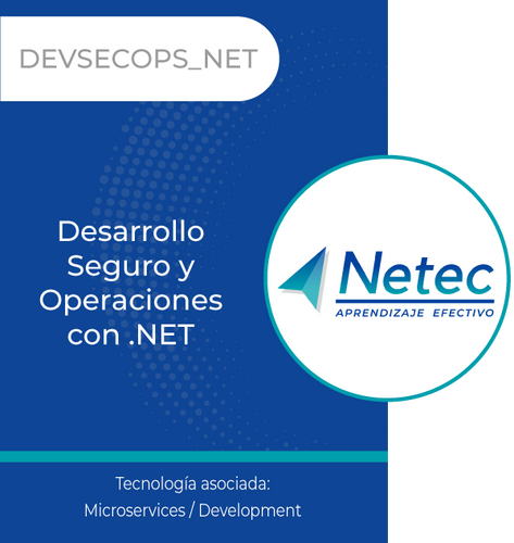DEVSECOPS_NET | Desarrollo Seguro y Operaciones con .NET | Netec