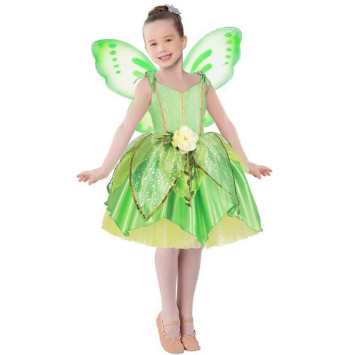 Tinker Bell Princess Dress - Magical Fairy Costume for Girls