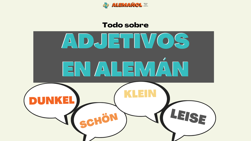 Adjetivos en alemán
