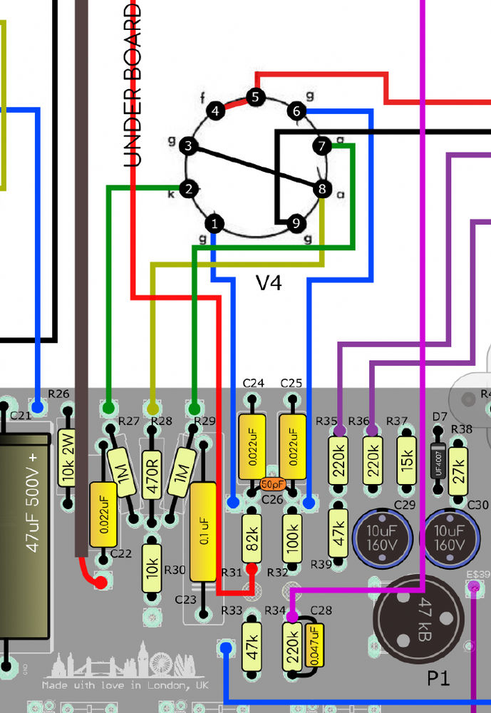Layout for BE100 PCB V2 | AA Electronics PCB
