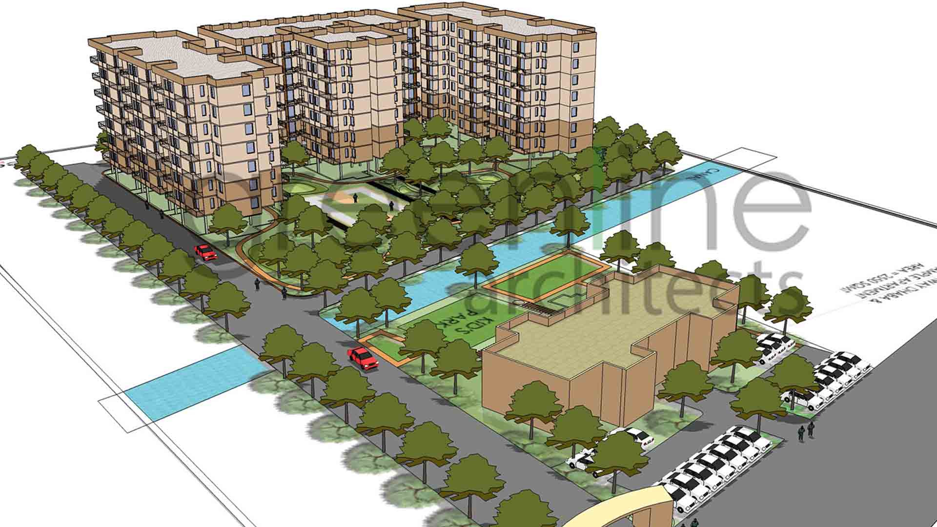 Group Housing | Hostel | Greenline Architects (GLA)